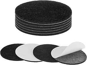 M METERXITY 10-Pack Lamp Base Felt, 2.5 Inch Dia. 2mm Thick Self ...