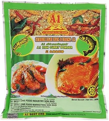 Amazon.com : A1 Curry Powder 250g (Fish, 3 Pack) : Grocery & Gourmet Food