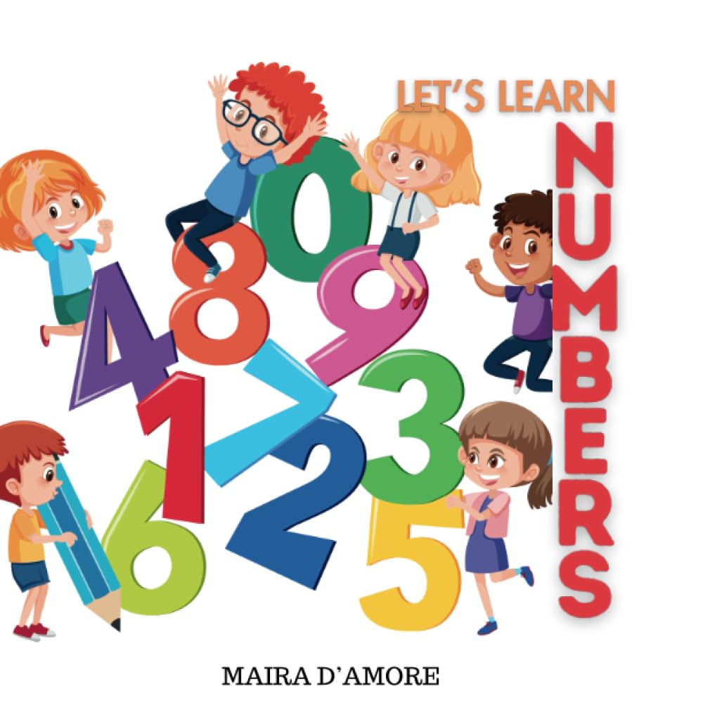 Amazon.com: LET'S LEARN NUMBERS- Educational Book For Childrens - First ...