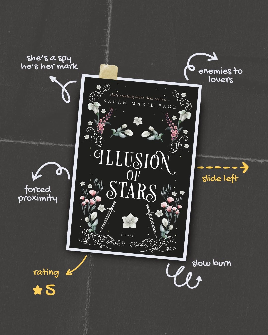 Illusion of Stars : Page, Sarah Marie: Amazon.in: Books