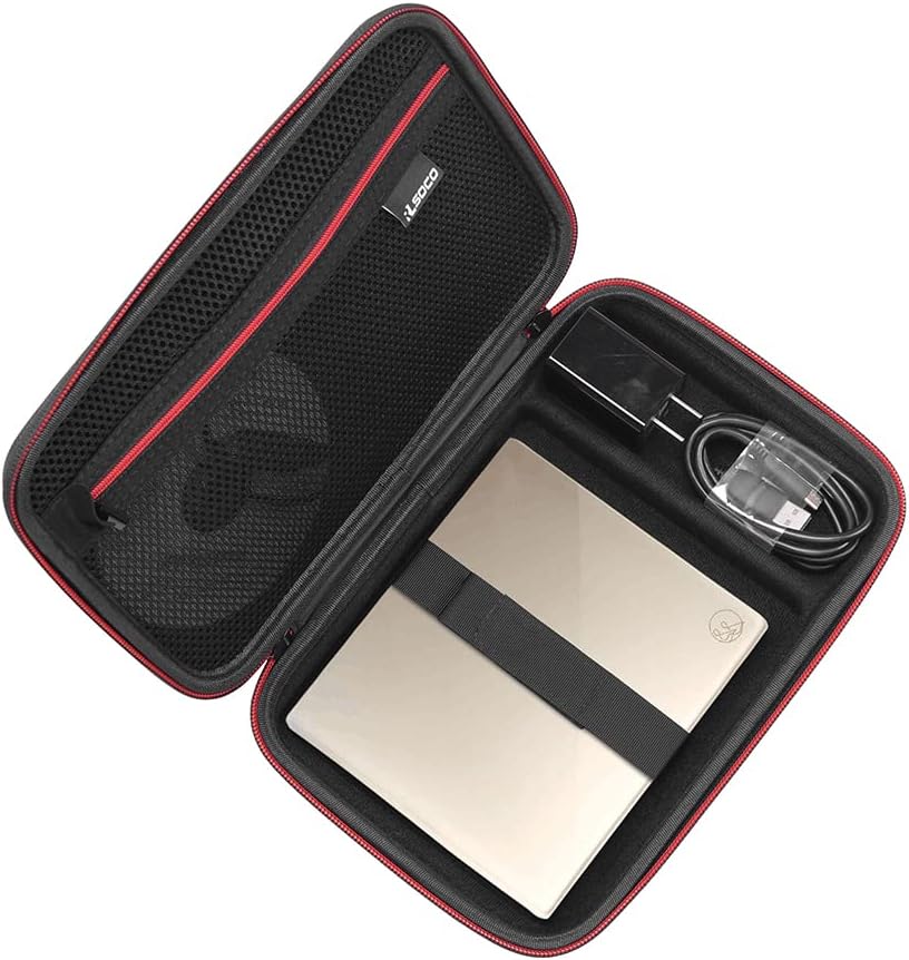 Amazon.com: Lacdo Shockproof External CD DVD Hard Drive Sleeve Storage ...