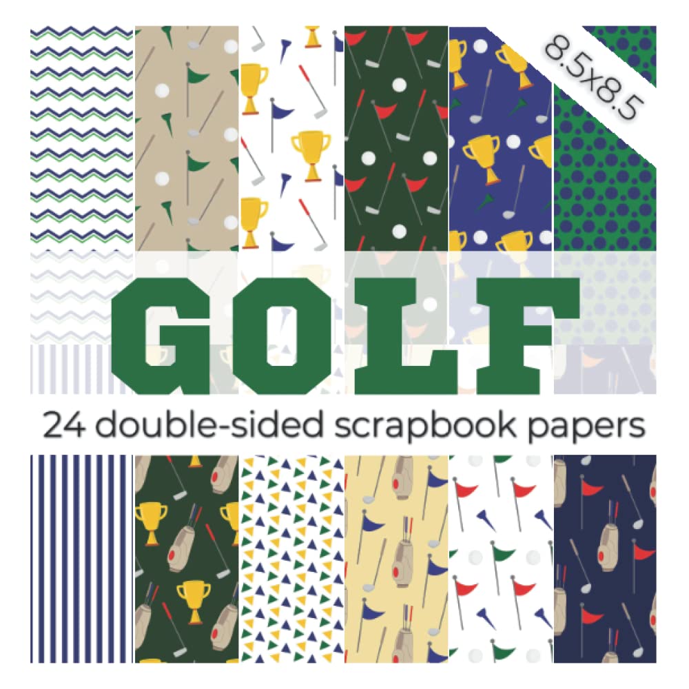 GOLF: Golf inspired scrapbook collection | Creative papers with ...