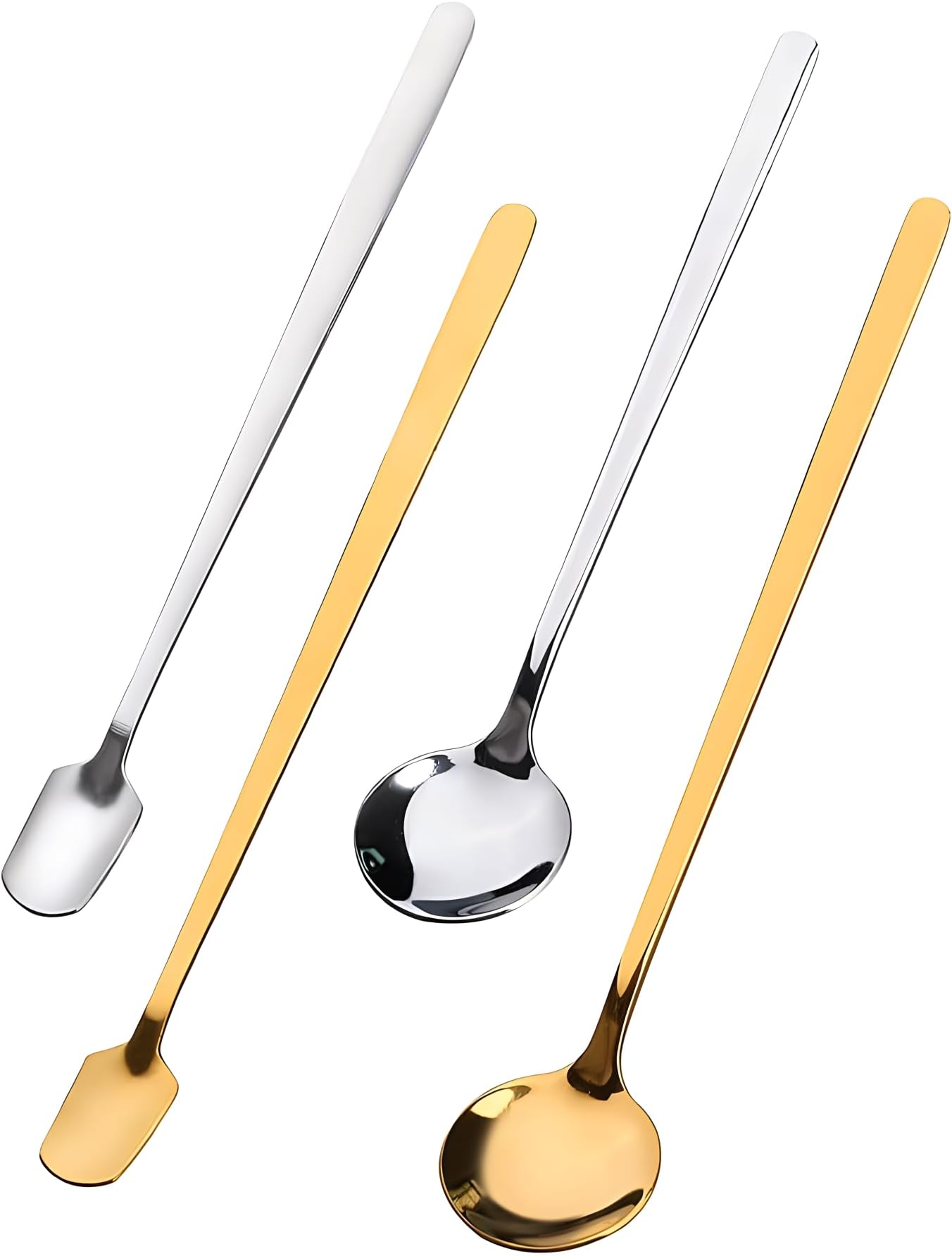 Amazon.com: 4 PCS 6.7 Inches Coffee Spoons, Stirring Spoons, Tea Spoons ...