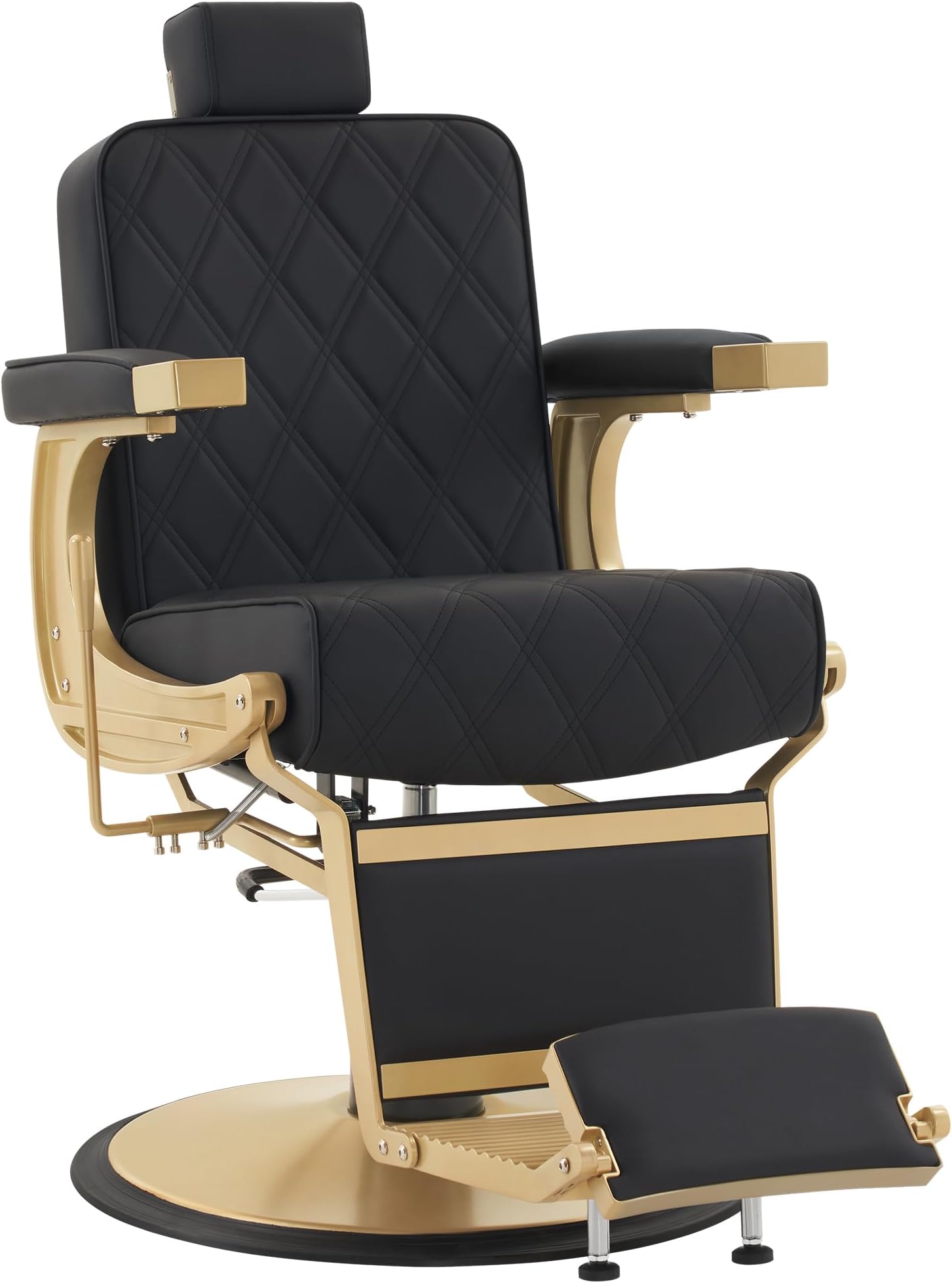 Amazon.com: Rogers Heavy Duty Barber Chair Reclining Seat, Hydraulic ...