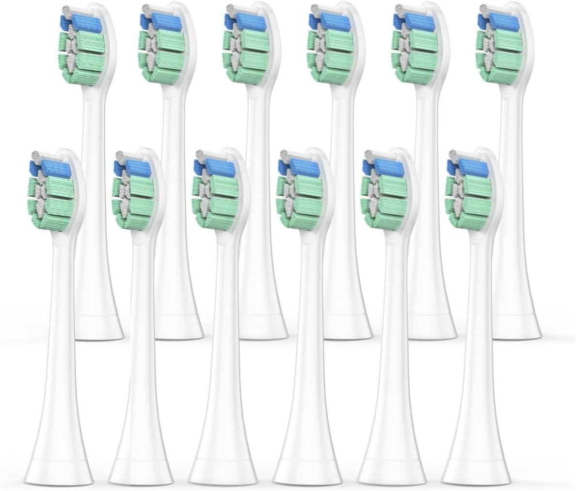 12x Replacement Toothbrush Heads for Philips Sonicare Replacement Heads ...