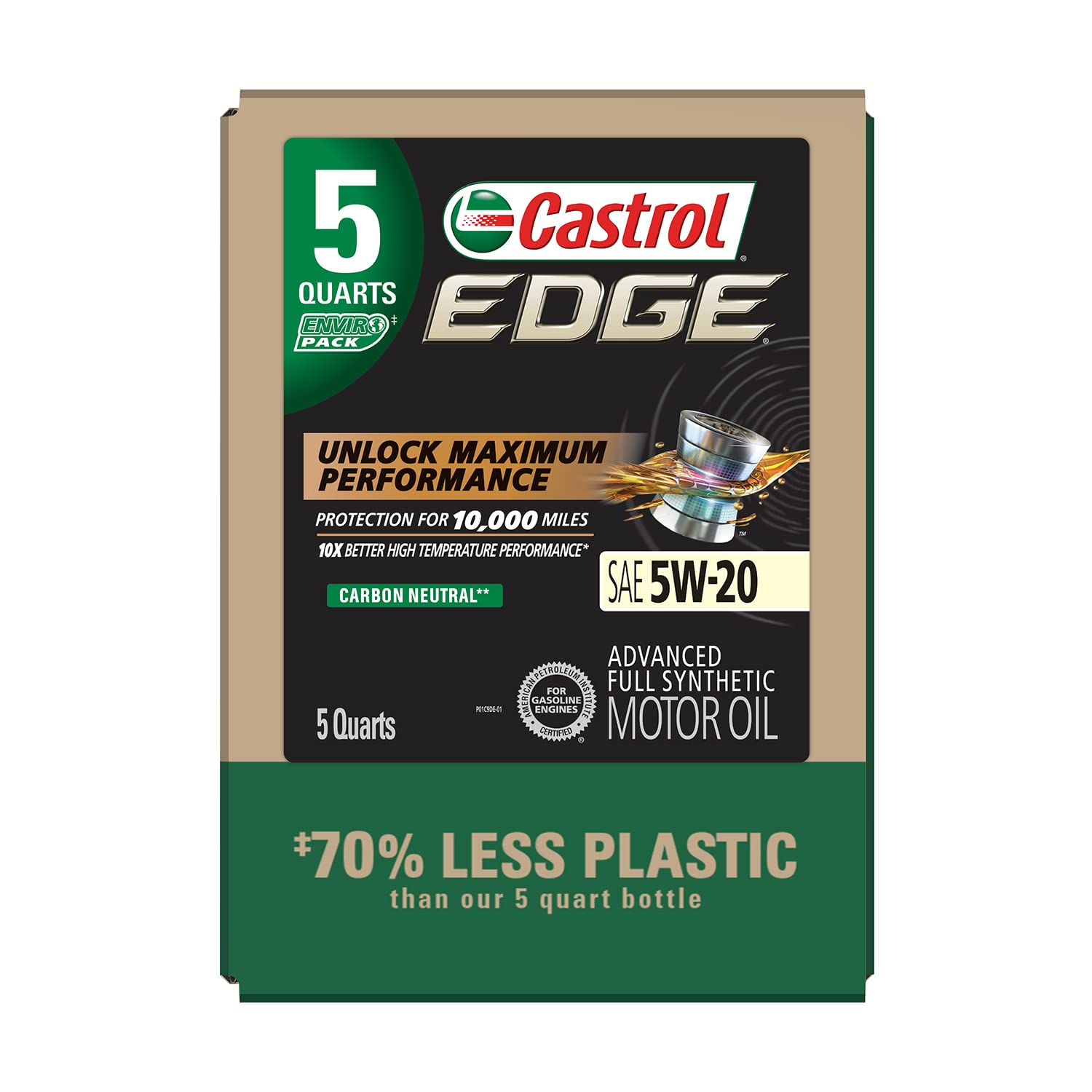 Snapklik.com : Castrol Edge 5W-20 Advanced Full Synthetic Motor Oil