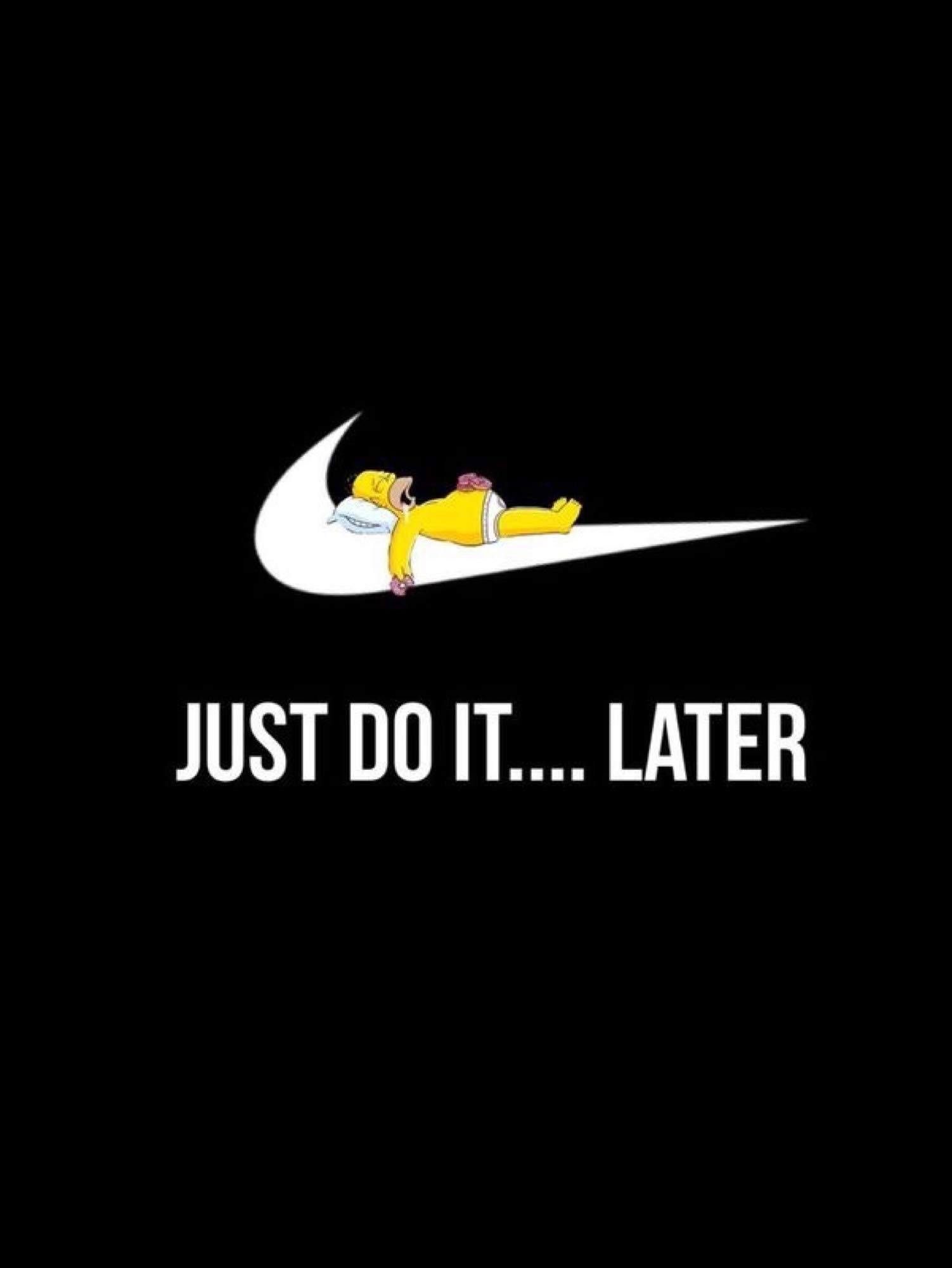 zolto collection just do it homer motivational poster 12×18 inch – BigaMart