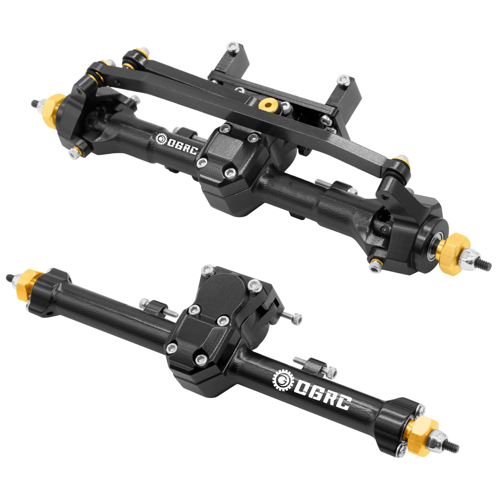 Amazon.com: OGRC Front & Rear Axles +5mm Extended Axles with 13T OD ...