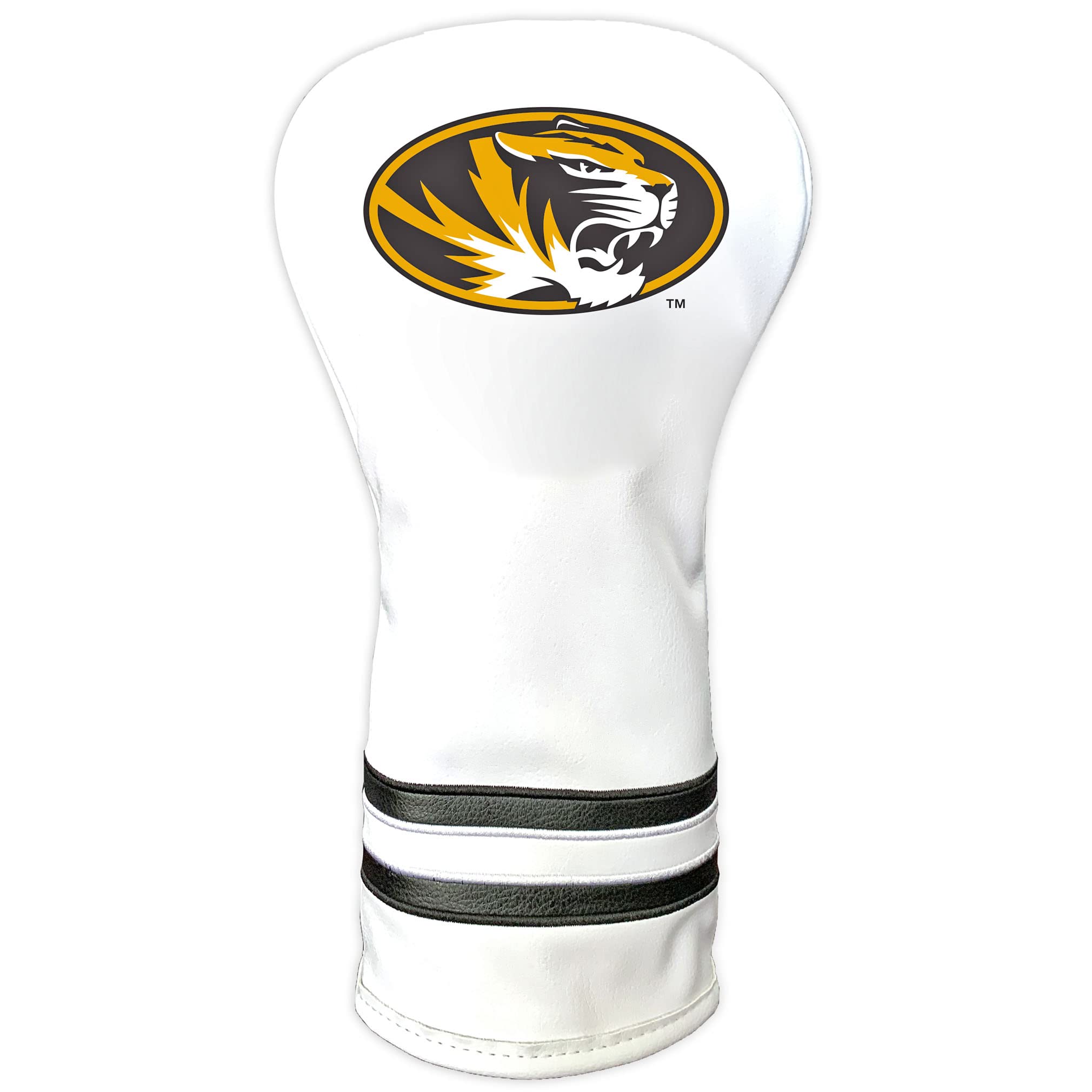 Snapklik.com : Team Golf NCAA Missouri Tigers White Vintage Driver Head ...