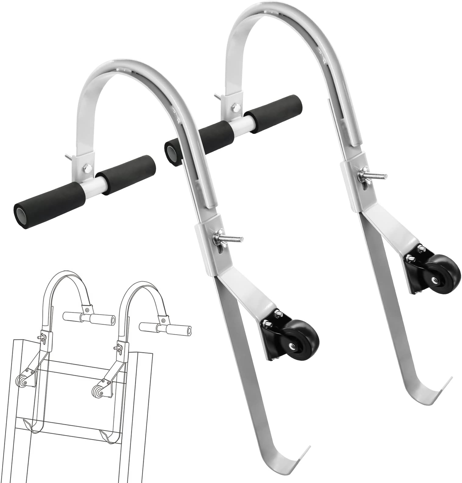 ACRO BUILDING SYSTEMS 11084 Roof Ridge Ladder Hook - Amazon.com