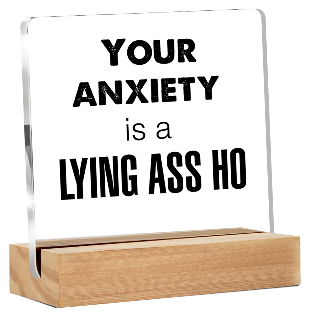Amazon.com: Funny Office Desk Sign - Humor Office Decor - Funny Office ...