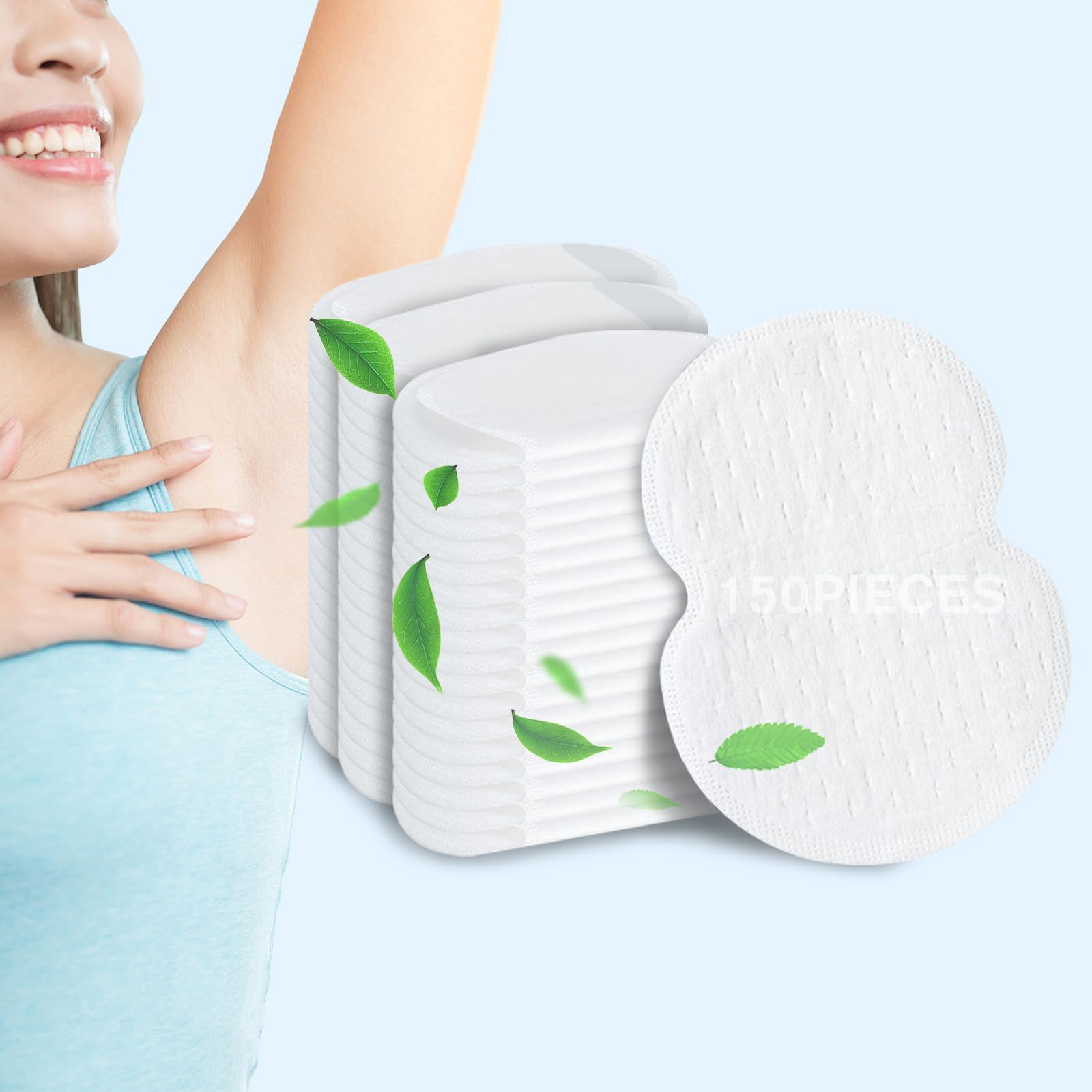 Amazon.com : Armpit Sweat Pads, Underarm Sweat Pads for Women and Men ...