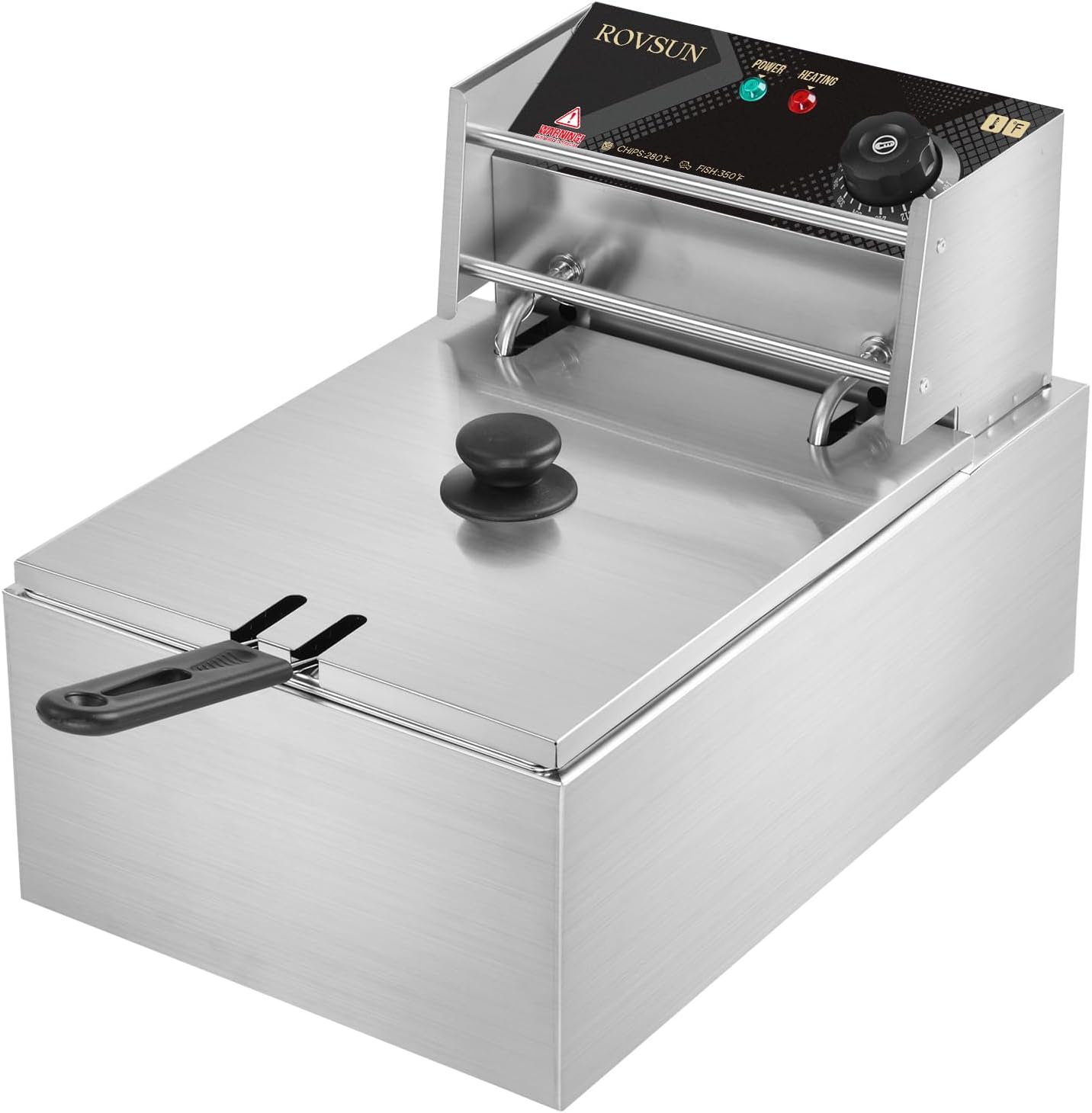 Amazon.com: 3000W Electric Deep Fryer With 2 Baskets & Lids,2x3L ...