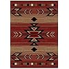 Amazon.com: Rustic Lodge, Southwestern 2x3 Area Rug, 26"x39" Multi 7611 ...