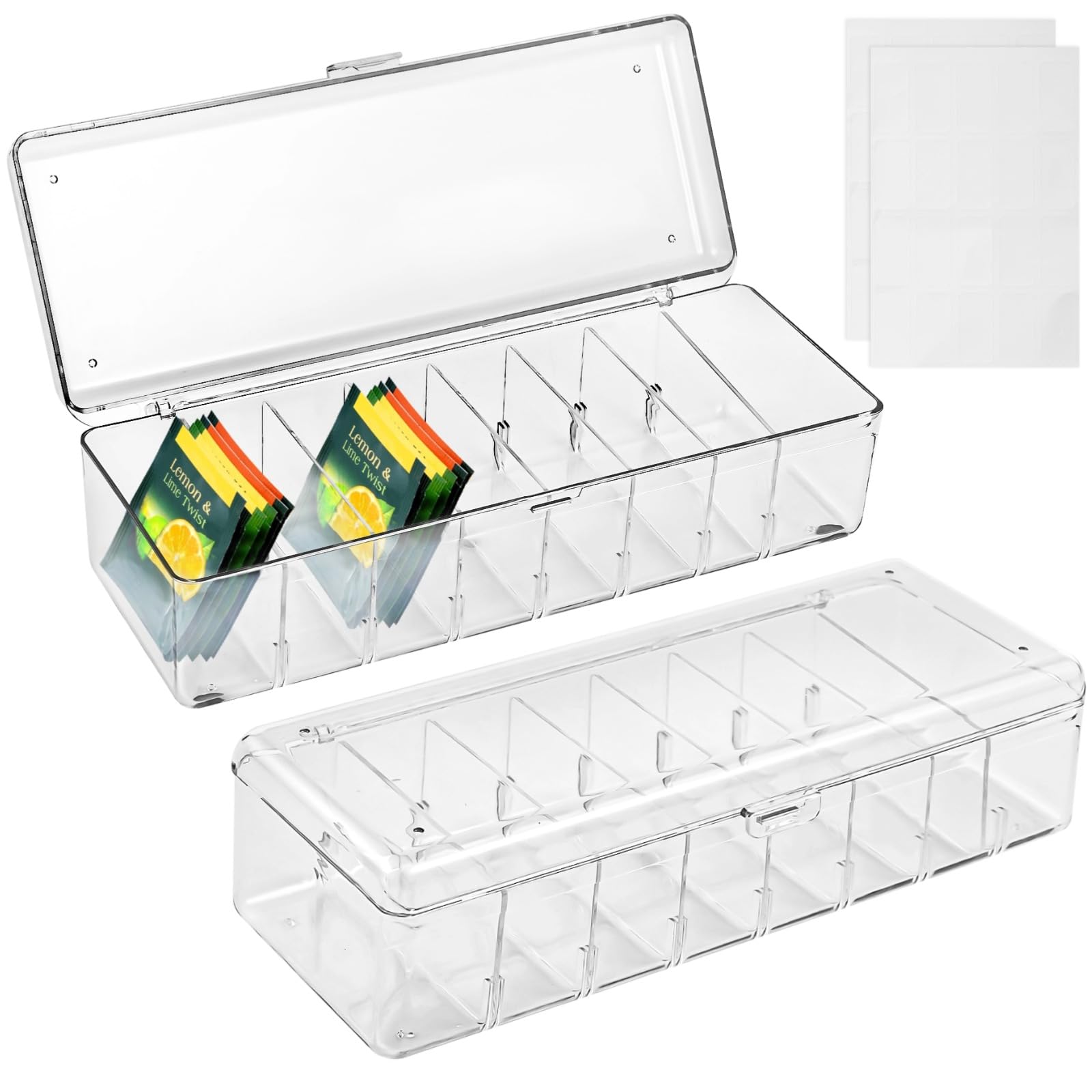 Amazon.com - BATTIPAW 2 PCS Drink Packet Organizers, Water Flavor ...