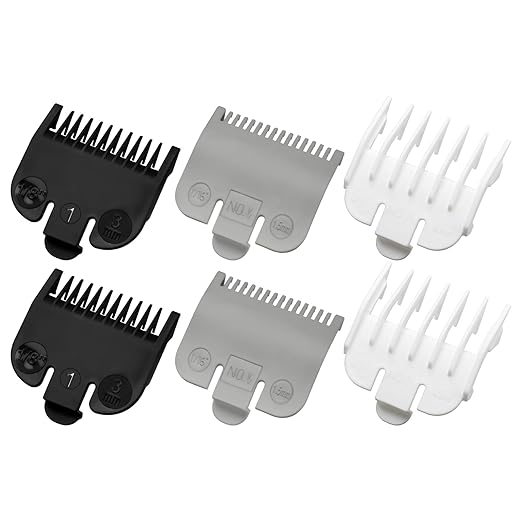 Amazon.com: 6 PCS Clipper Guard Set for Wahl, Premium Nylon Trimmer ...