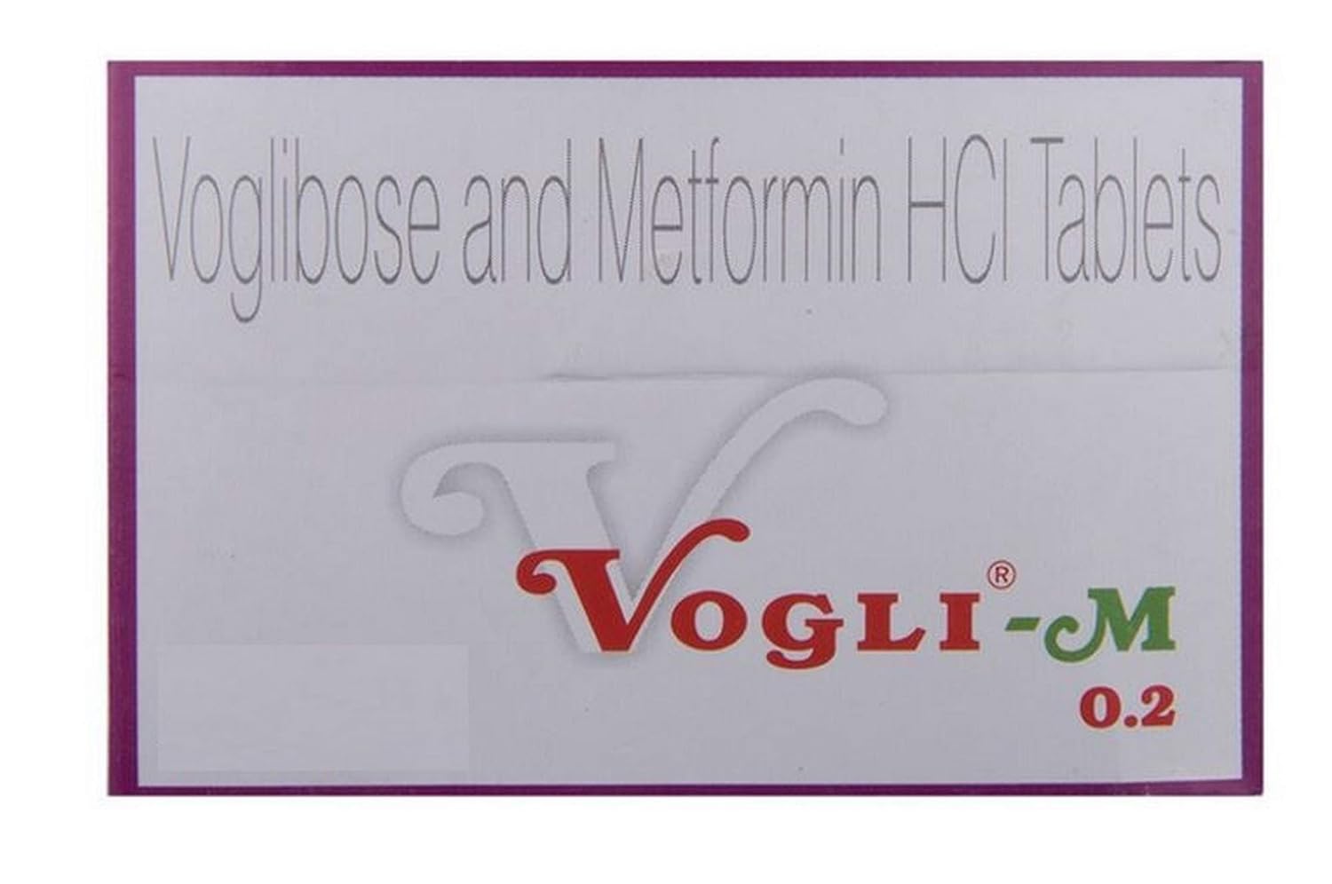 Vogli M 0.2mg/500mg - Strip of 10 Tablets : Amazon.in: Health ...