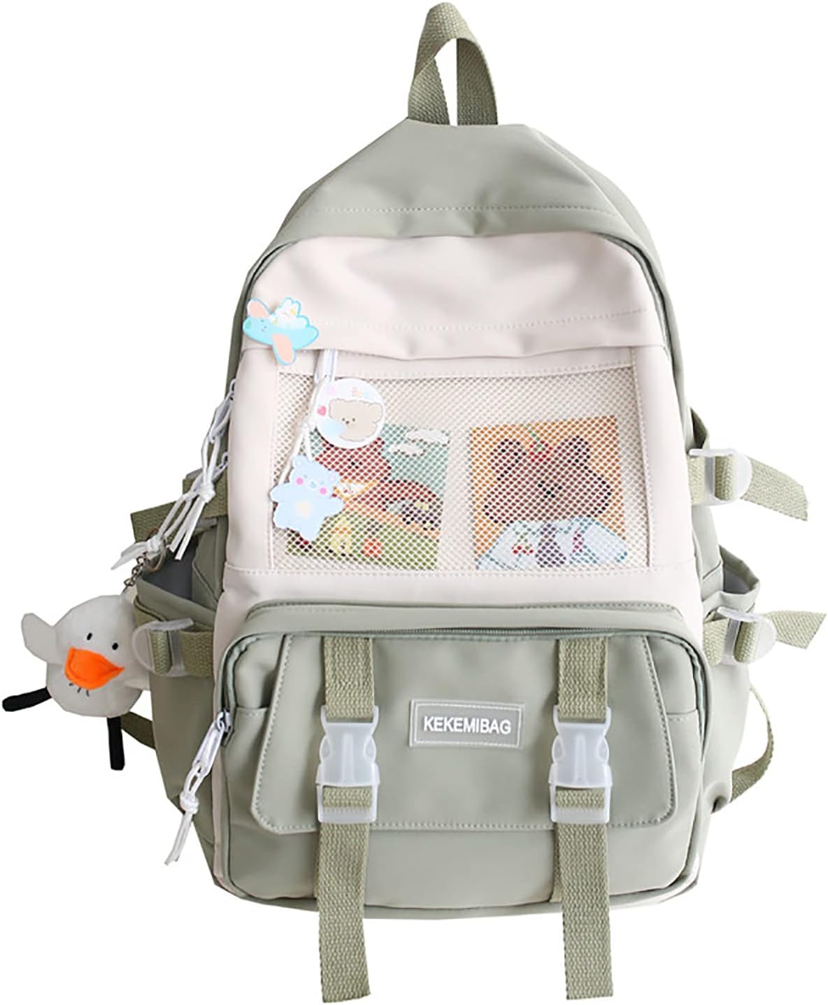 Amazon.com | CM C&M WODRO Kawaii Backpack with Pins Cute Backpack for ...