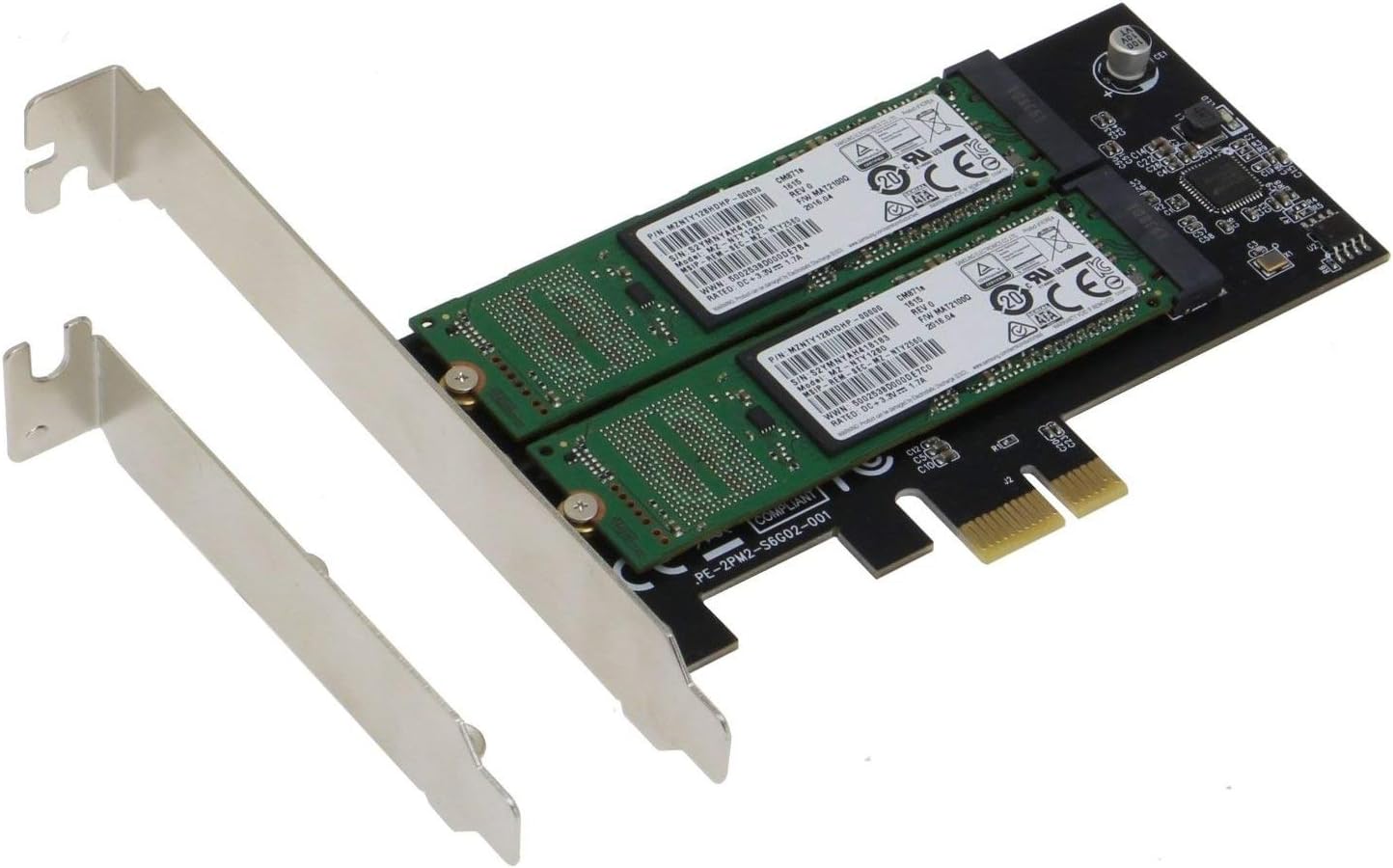 Amazon.com: Sedna PCI Express (PCIe) SATA III (6G) SSD Adapter with 1 ...