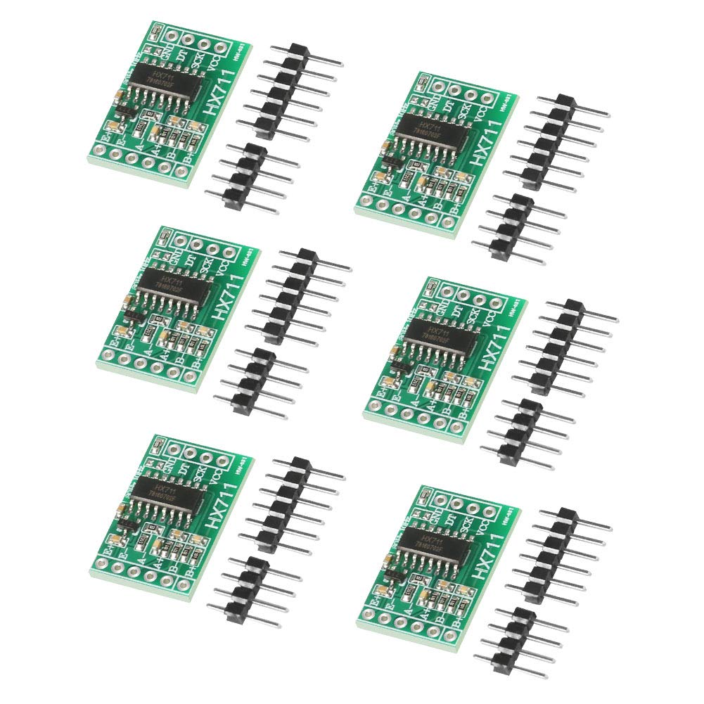 6pcs Hx711 Weight Weighing Load Cell Conversion Module Sensors Ad Module for Arduino ...
