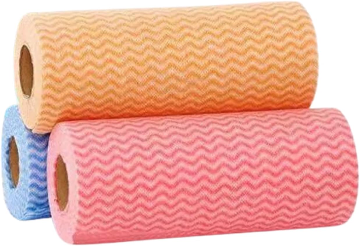 Daddy Clean Kitchen Roll Cleaning Wipes Washable & Quick-Dry Dry Non ...