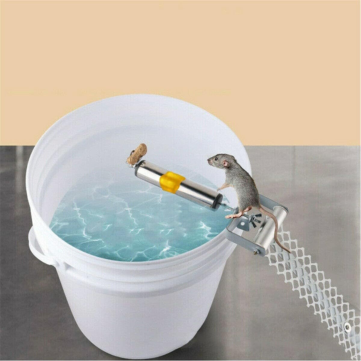 Amazon.com : MAIGU Mouse Trap, Rat Trap Bucket Spinner, Mice Rats Mouse ...