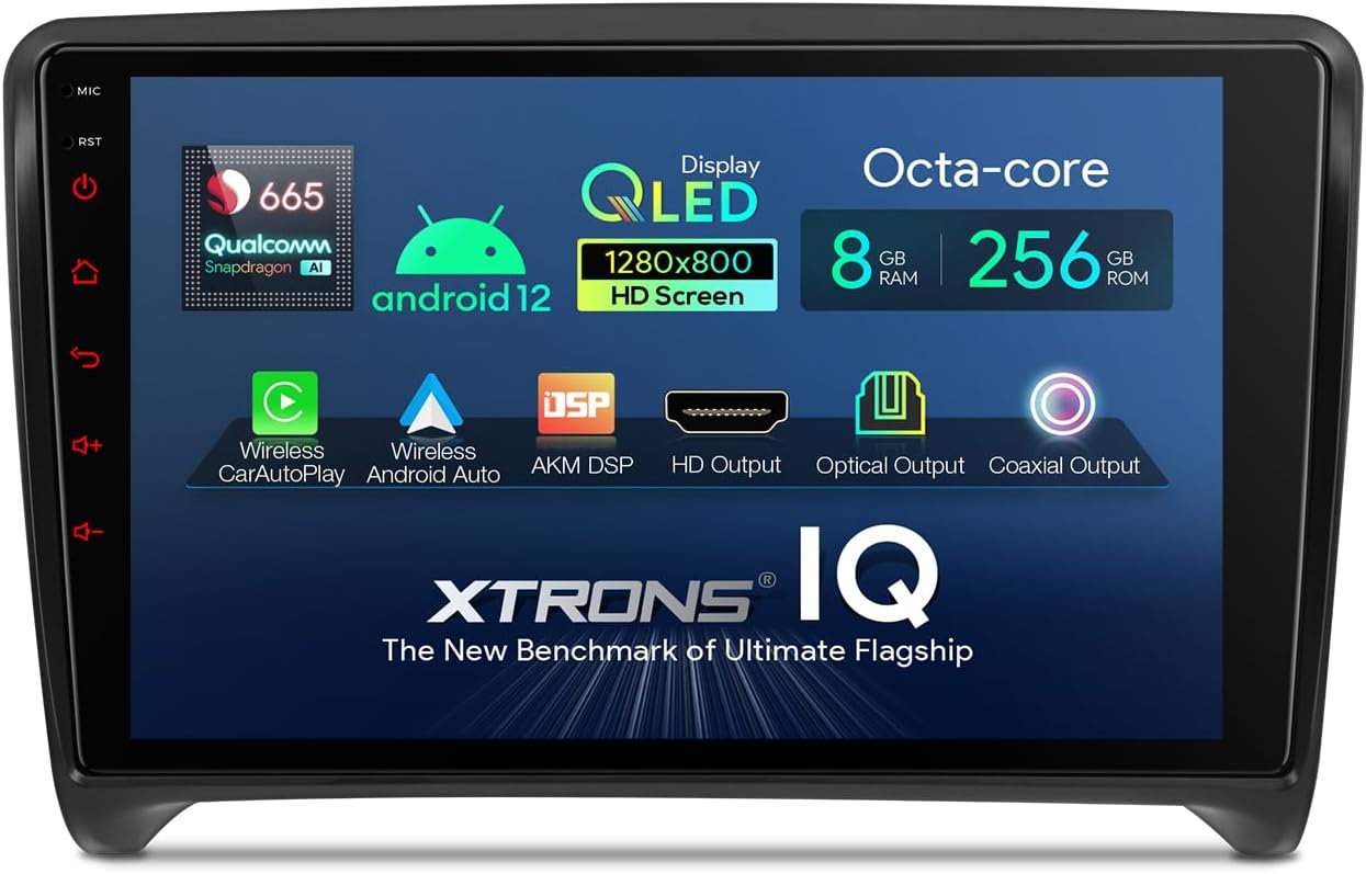 Amazon.com: XTRONS Car Stereo for Mercedes Benz R171 SLK350, Android 13 ...