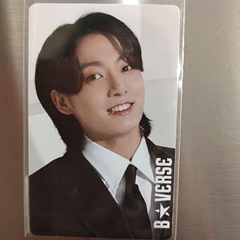 Amazon.co.jp: B★VERSE BTS Singing Star Admission Bonus Item Trading Card Jungkook : Toys & Games