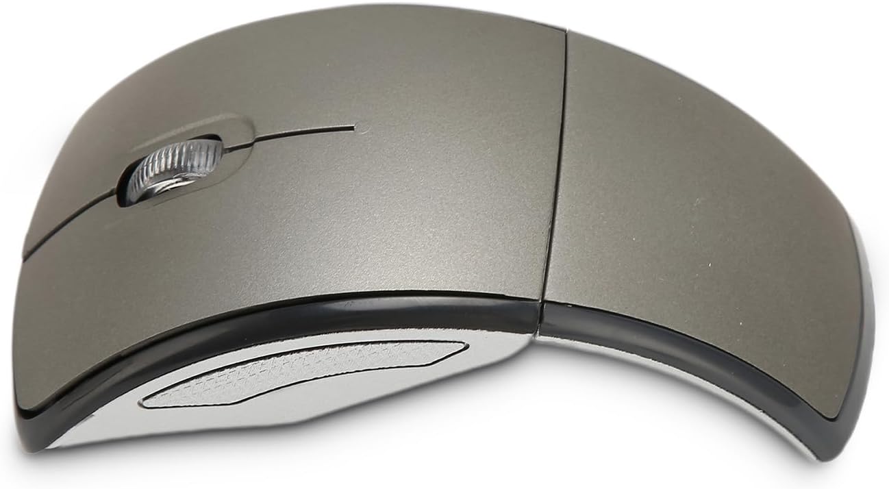 Amazon.com: Sanpyl Foldable Mouse, 2.4GHz Ultra Slim Mouse with USB ...
