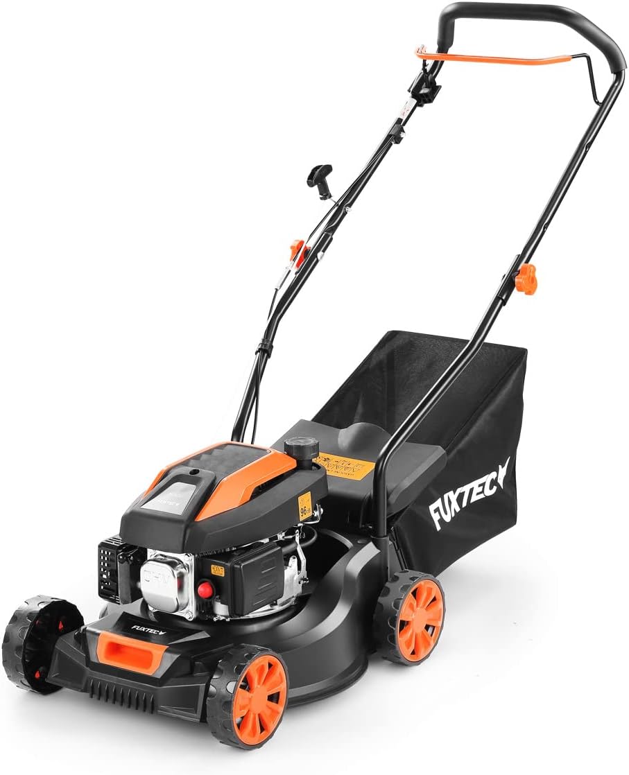 Mountfield HP41 Petrol Lawnmower, Hand-propelled, 39cm cutting width ...