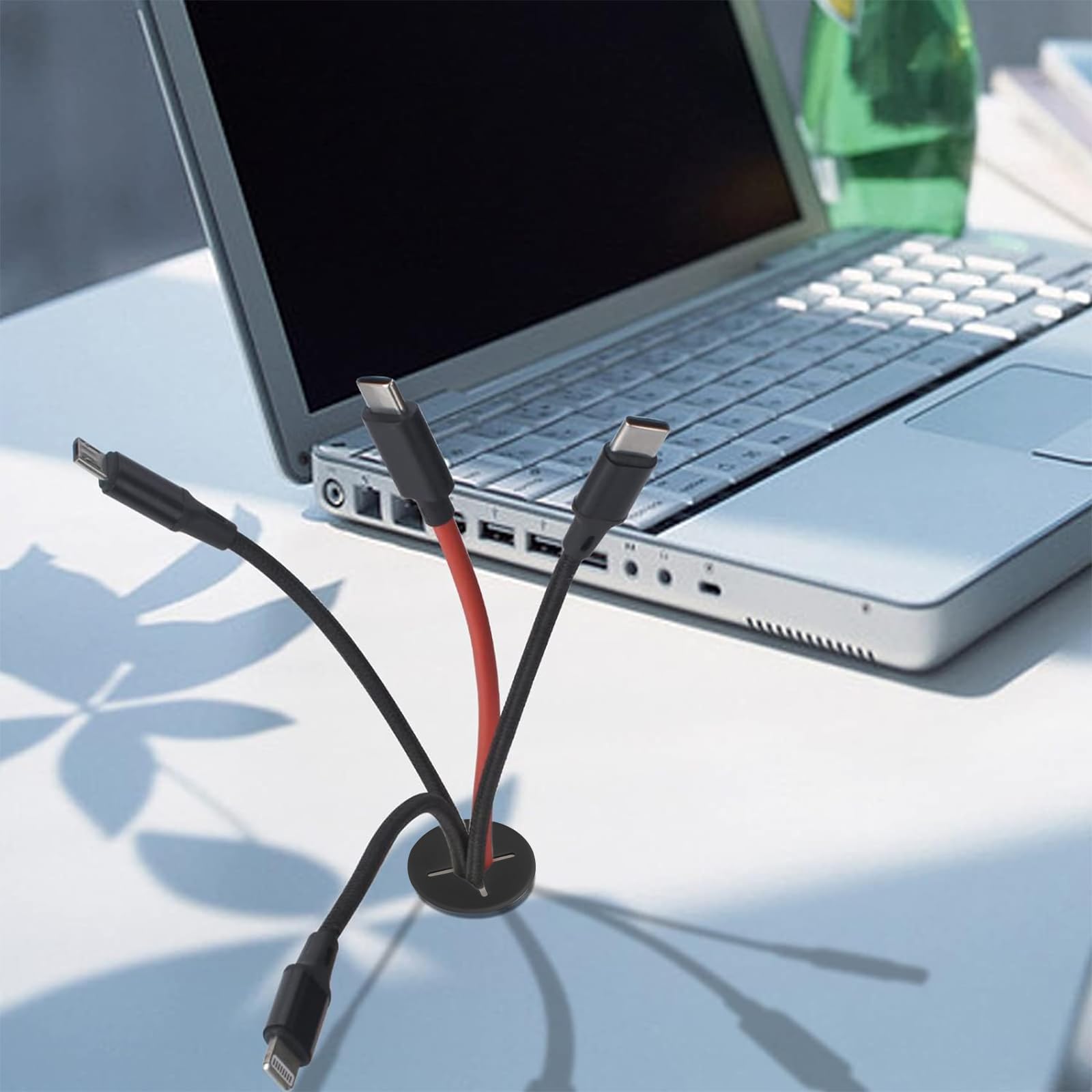 Snapklik.com : 12 Pcs Cable Cord Grommet Silicone Cable Grommet 3/4 ...