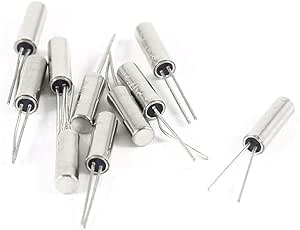 10 Pcs 2mm x 6mm 32.768KHz 32.768k Hz 6PF Quartz Crystal Oscillator (10 piezas 2 mm x 6 mm 32. ...