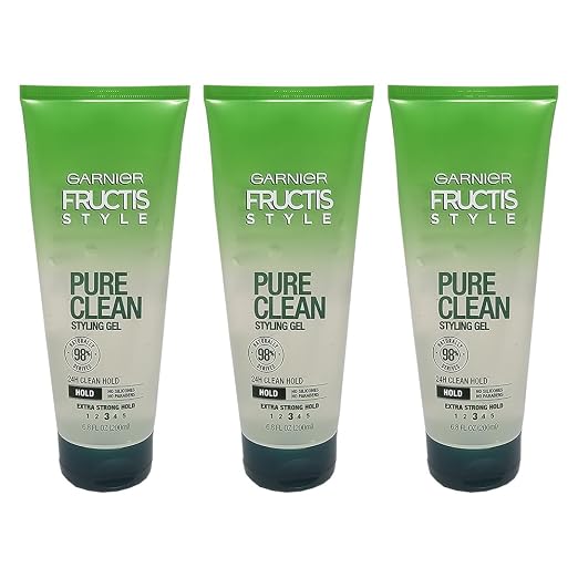 Amazon.com : Garnier Fructis Style Pure Clean Styling Gel, 20.4 Fl Oz ...