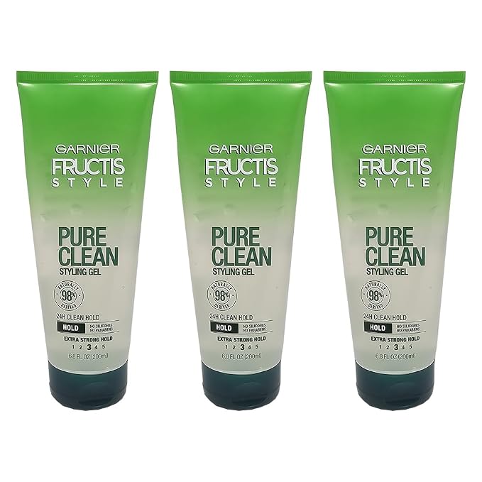 Amazon.com : Garnier Fructis Style Pure Clean Styling Gel, 20.4 Fl Oz ...