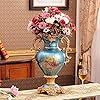Amazon.com: Ornament Decoration European-Style Retro Resin Large Flower ...