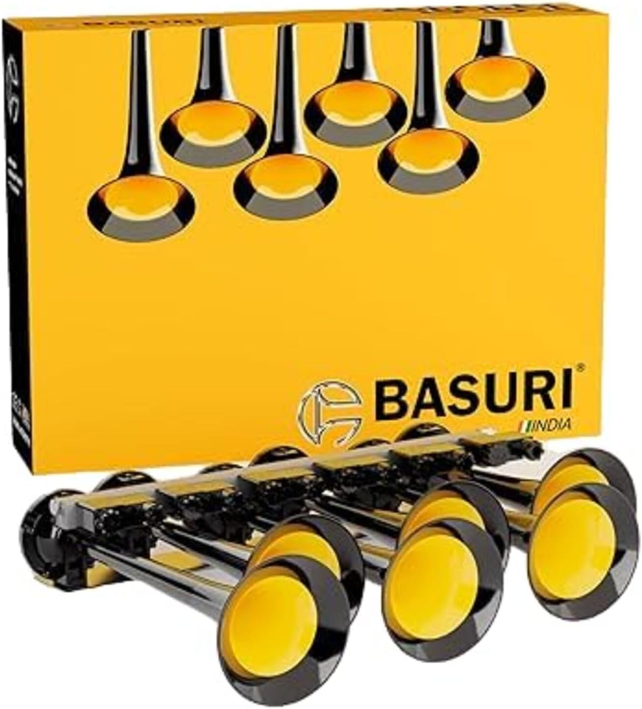 Amazon.fr : BASURI® Klaxon musical | 12 volts et 24 volts | 130 DB ...