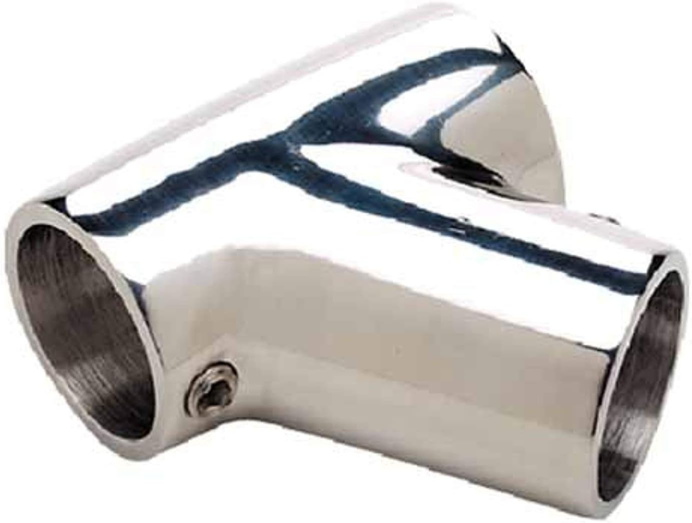 Amazon.com : Seachoice Stainless Steel Tee Rail Fitting 60 degree ...
