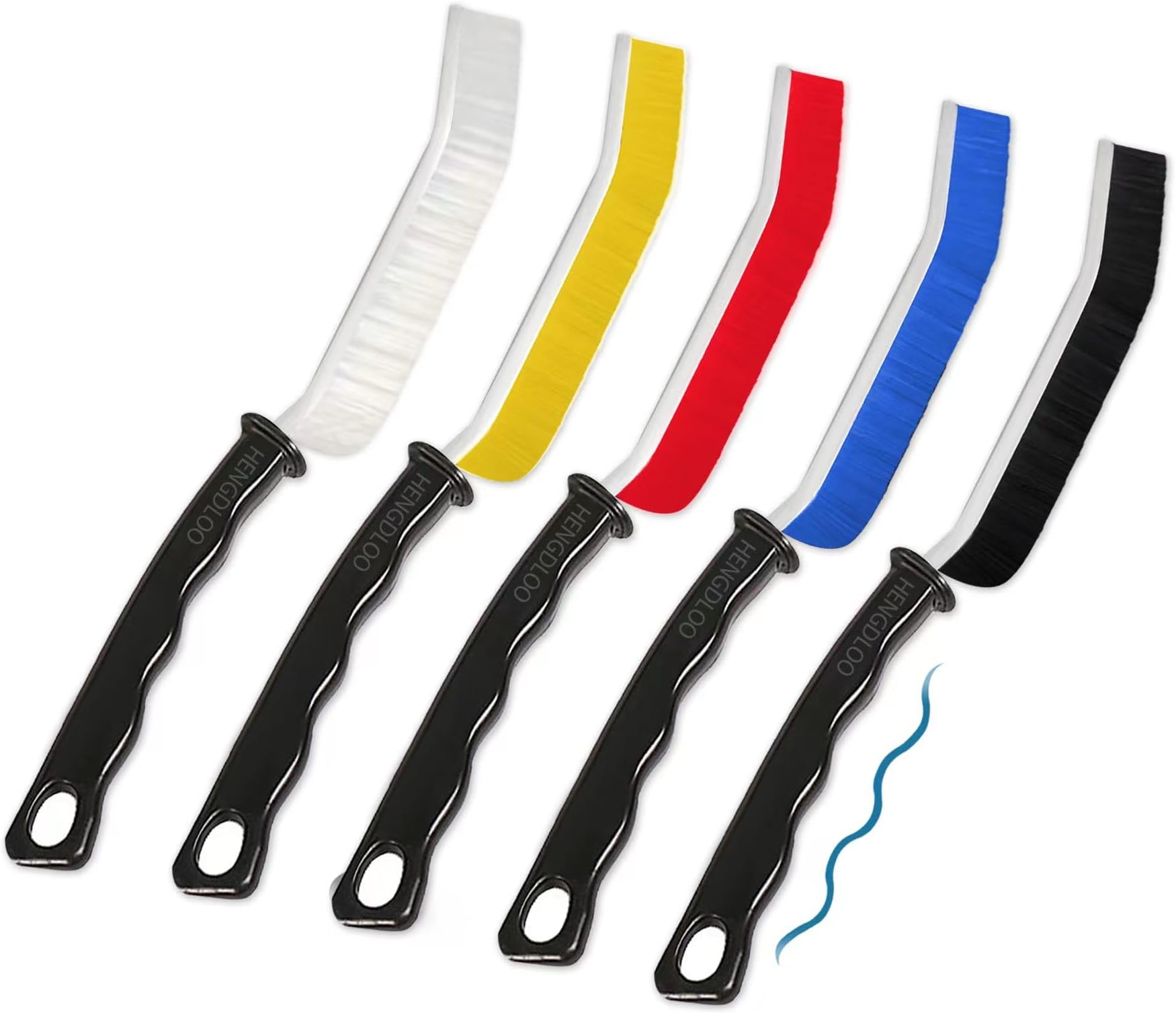 Amazon.com: Hard Bristle Crevice Cleaning Brush, 7 Pcs Multifunctional ...