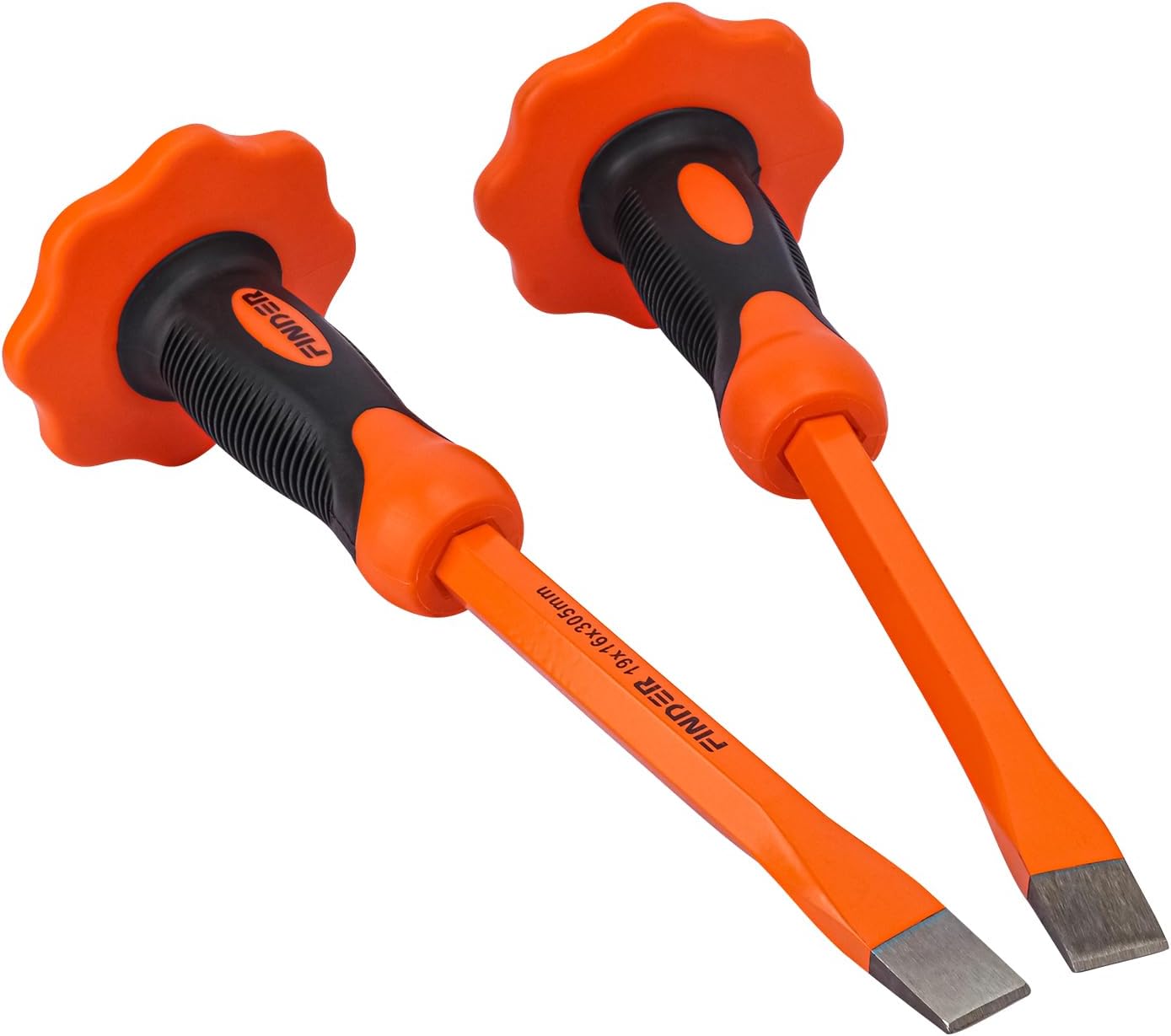 IHDYPPEW 2 PCS Heavy Duty Flat Chisel, 12 Inch Durable Flat Head Chisel ...