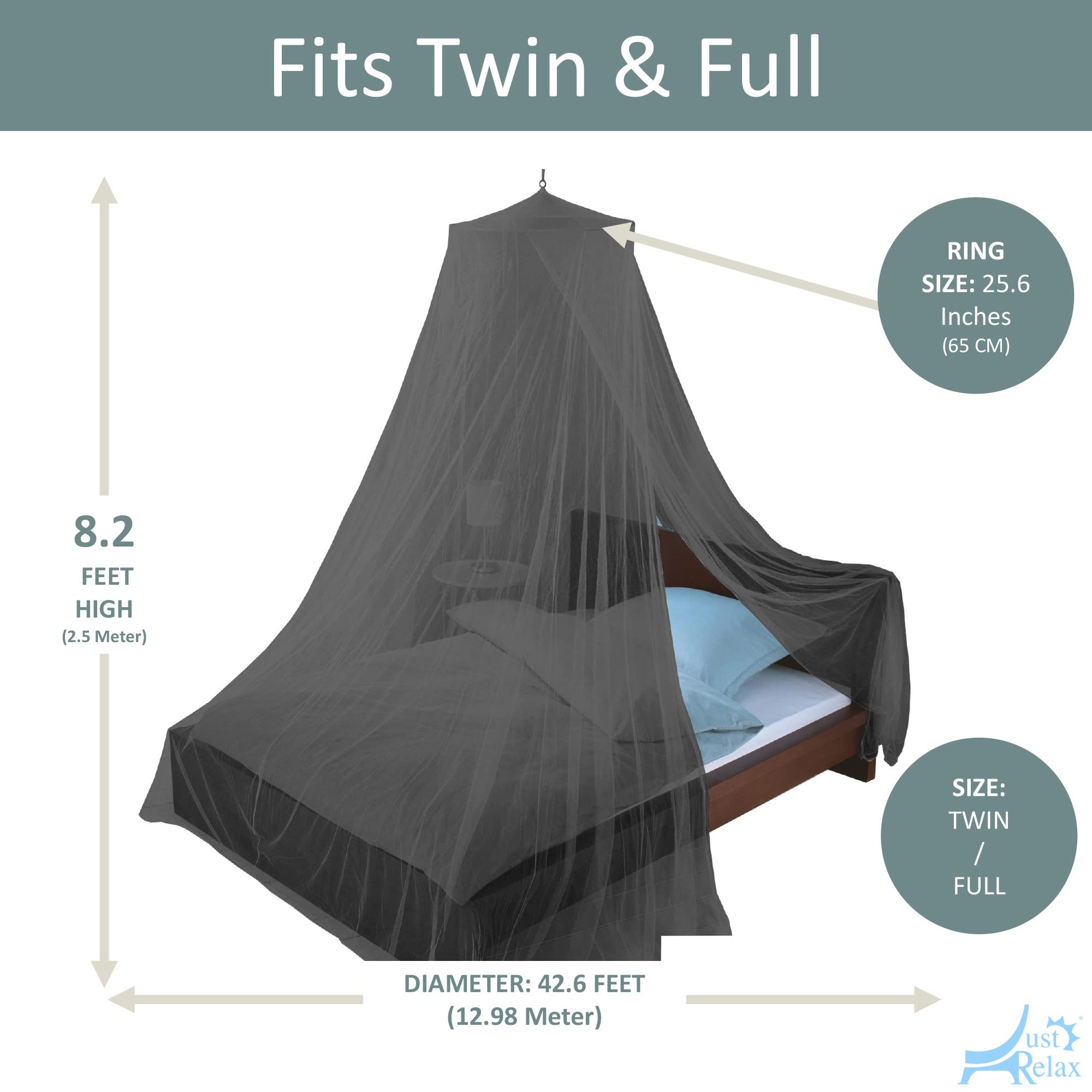 Elegant Bed Net Just Relax Bed Canopy Net - Elegant Mosquito Net With ...