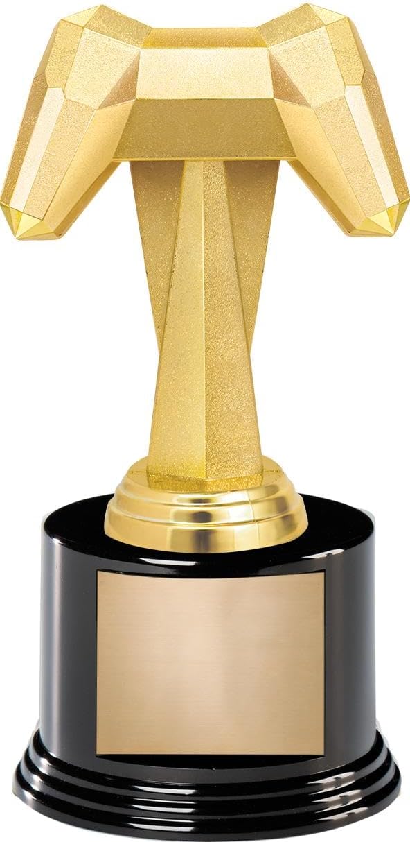 Amazon.com : Crown Awards Video Games Trophy, 7" Video Games Gaming ...