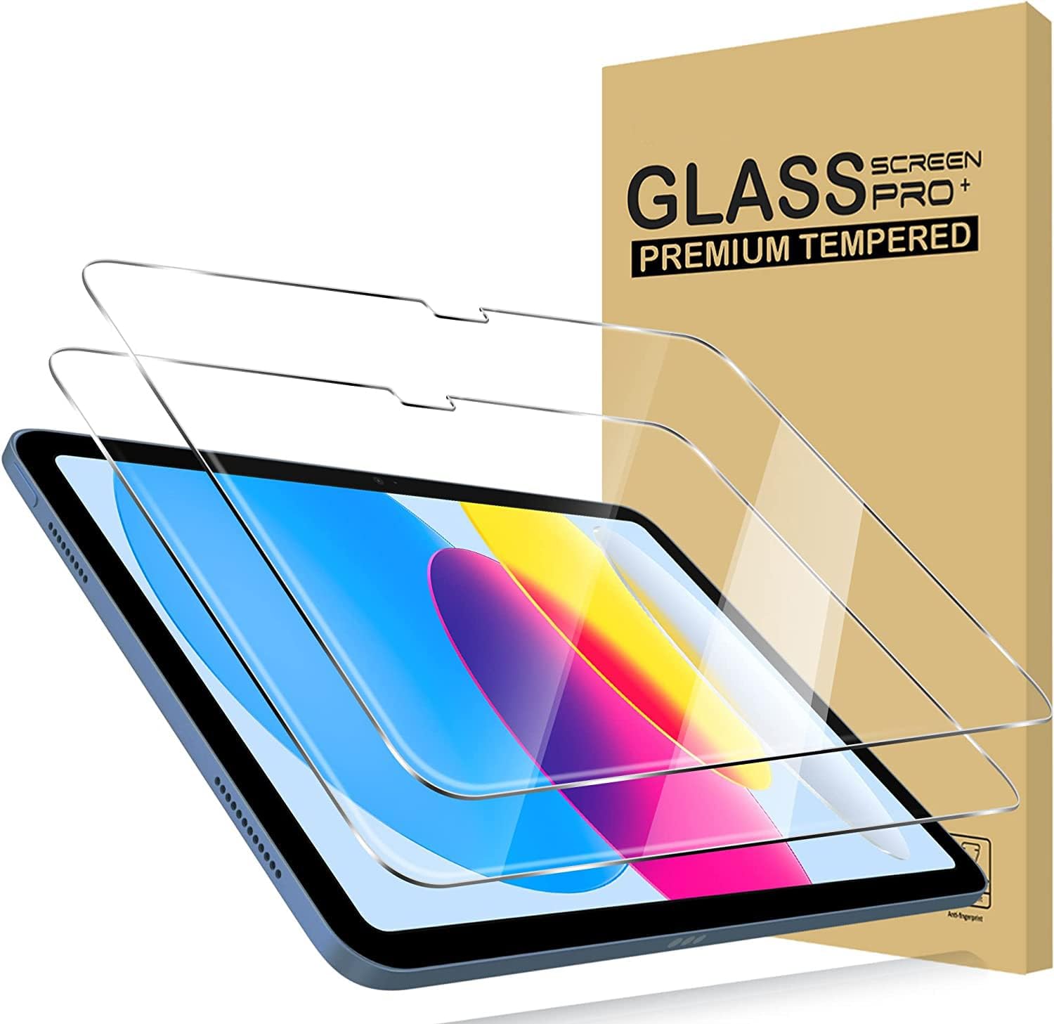 Amazon.com: KIQ 2 Pack Tempered Glass Screen Protector Compatible with ...