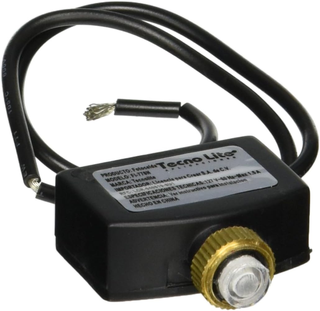 Illux de México Fotocelda 110v - 240v 1300w Para Exterior Incluye Base ...