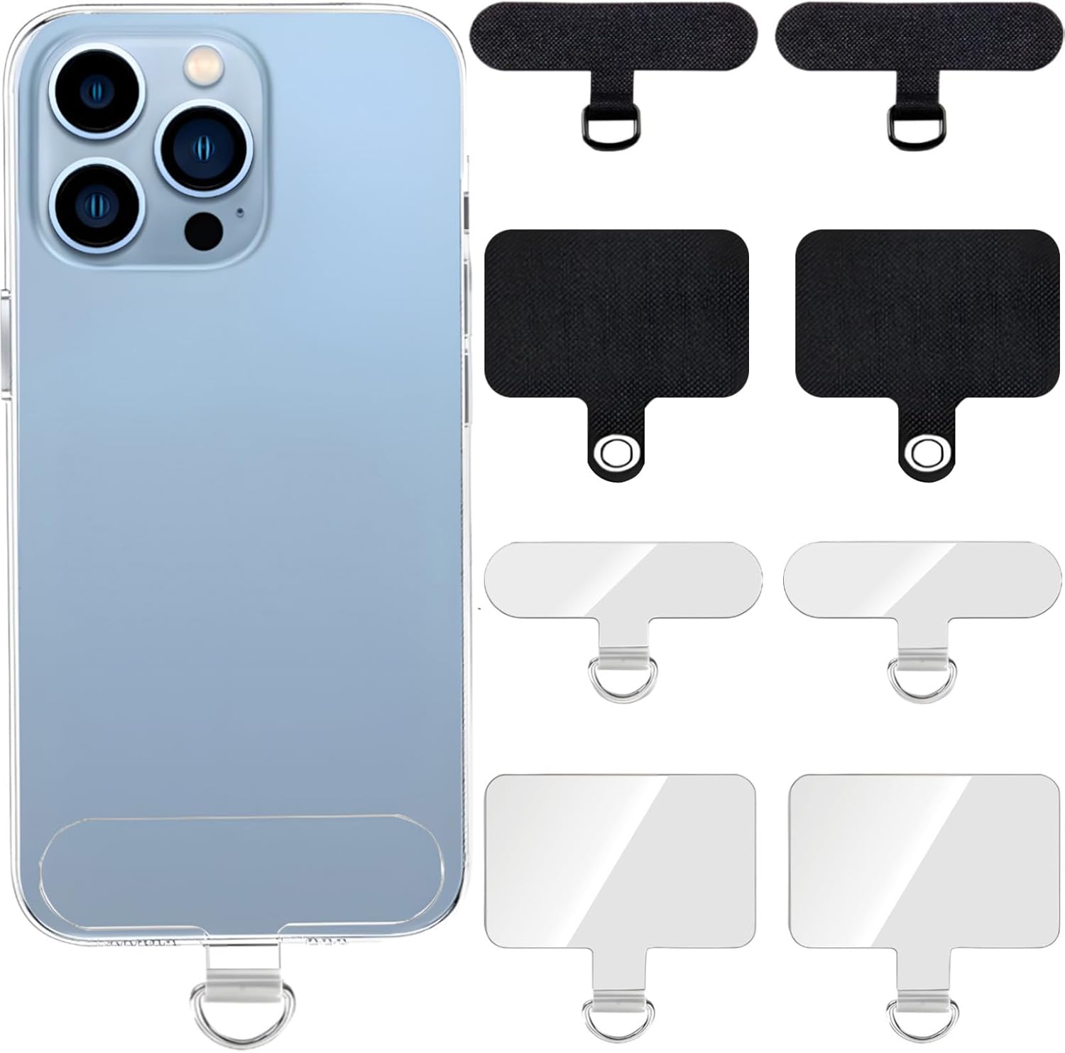 Amazon.com: Molibest 8 Pack Phone Tether Tab, Universal TPU Phone ...