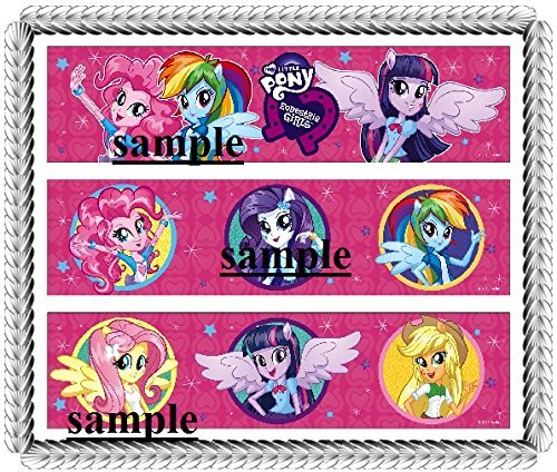 Buy Kopykake My Little Pony: Equestria Girls Designer Strips Edible ...