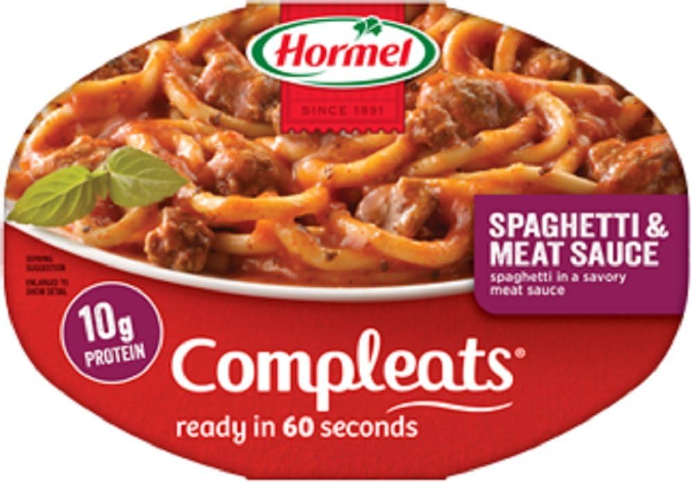 Amazon.com : Hormel, ComplEats, Microwave Dinner, 10oz Tray (Pack of 8 ...