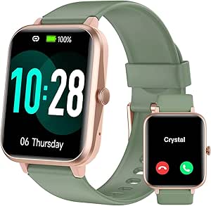 Amazon.com: GRV Smart Watch for iOS and Android Phones (Answer/Make ...