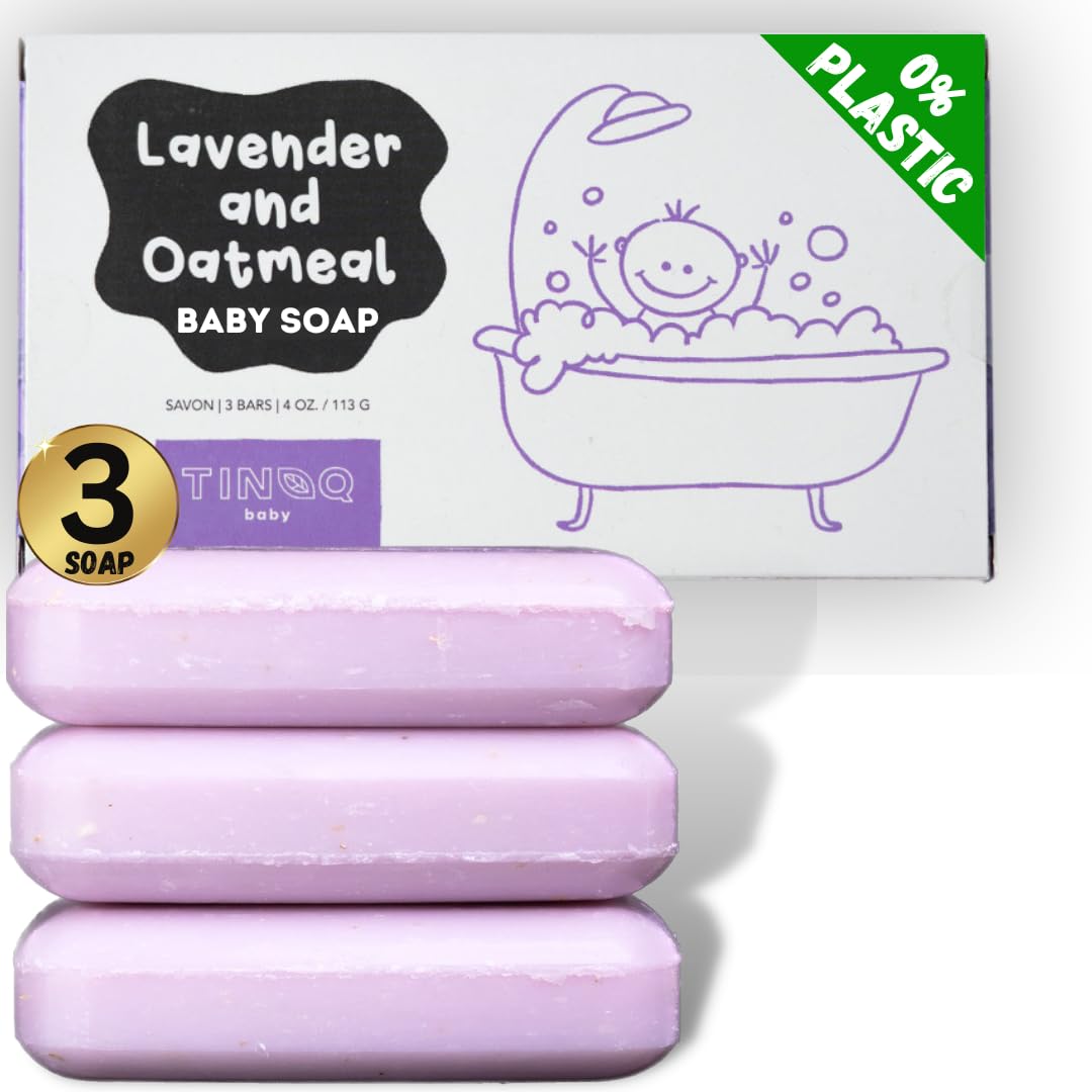 Amazon.com: TINOQ Baby Wash and Shampoo | Organic Baby Soap Bar ...