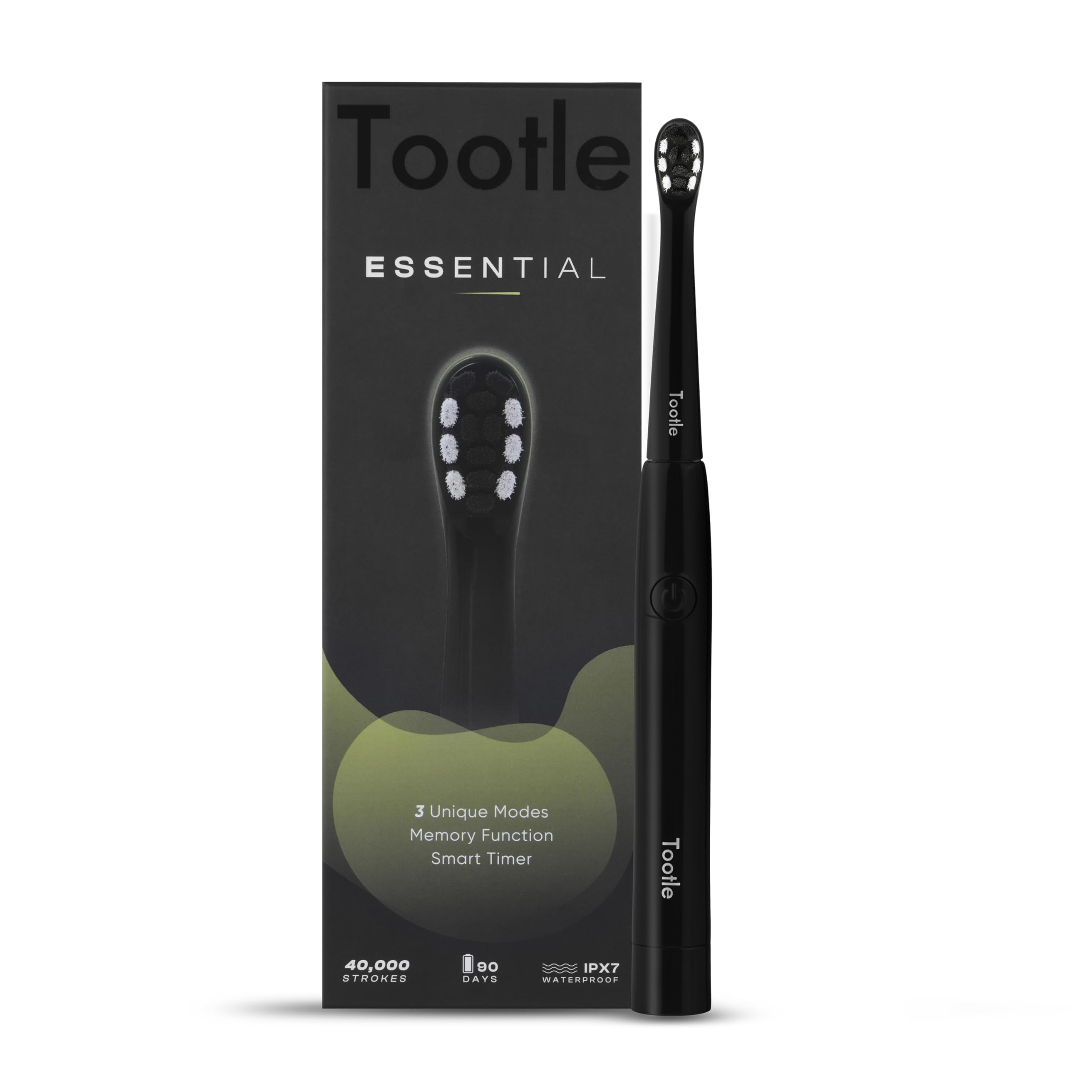 TOOTLE Adult Essential Electric Toothbrush-Aaa Powered, 90 Days Battery ...
