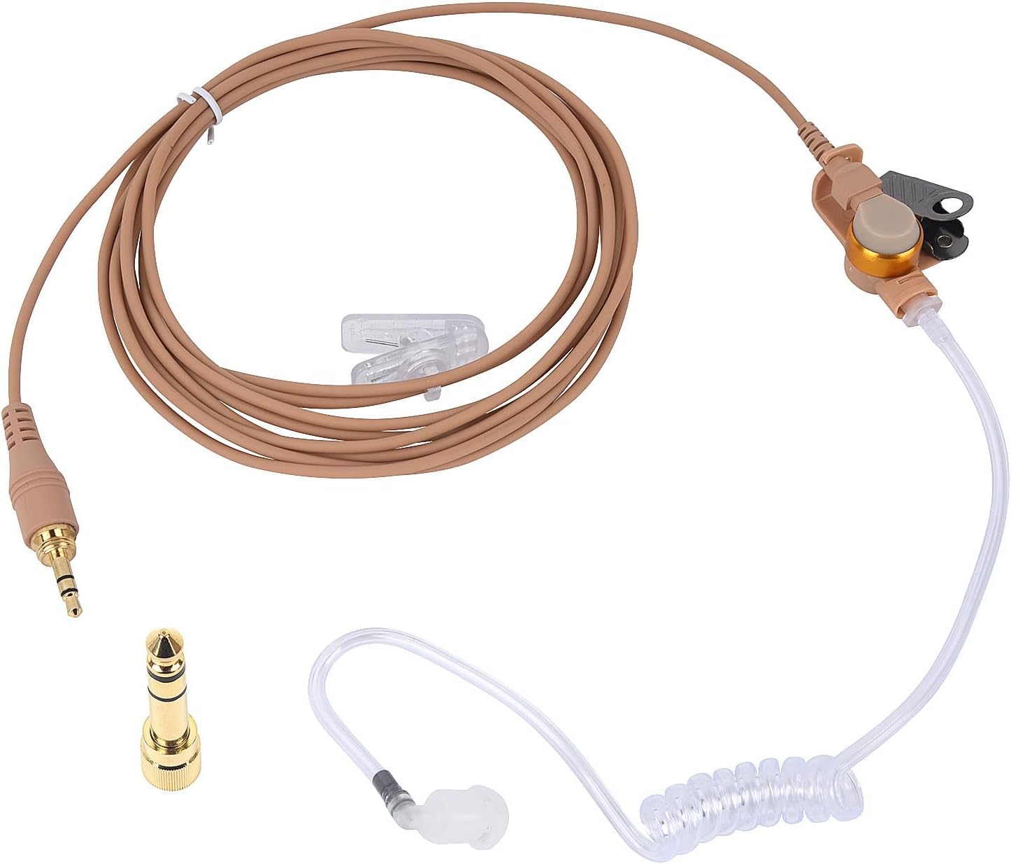 Amazon.com: IFB Earpiece 3.5mm Kit Anchor/Broadcaster in Ear Monitor ...